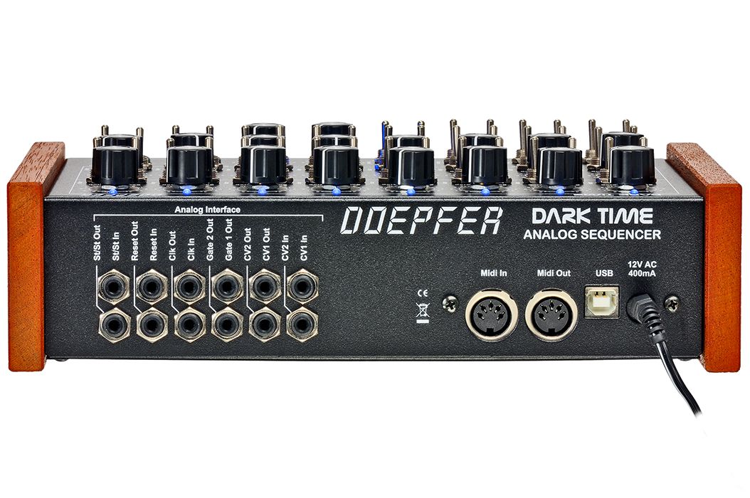 Doepfer Musikelektronik - Doepfer Dark Time analog sequencer white/blue ...